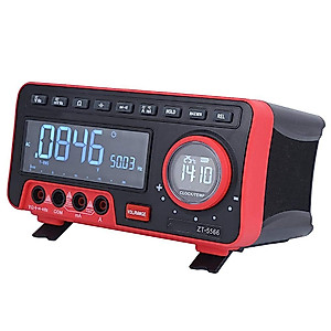 Benchtop Digital Multimeter ZT5566 Multifunctional Electrical Tester 19999 Count Multimeter Auto Range Voltage Meter with Music