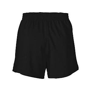 Soffe girls Authentic Cheer Shorts, Black (3-pack), X-Large US