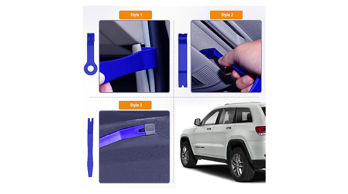 GOOACC GRC-90 Trim Removal Tool Kit - 8PCS Set