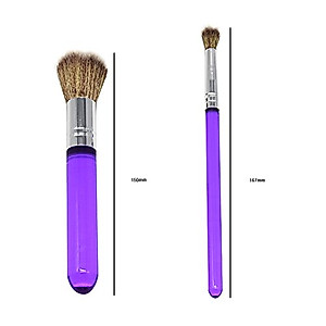 AK ART KITCHENWARE Sugar Cookie Brushes Set Fondant Flower Cake Decorating Supplies Bakeware Kitchen Utensil (Set of 2pcs)