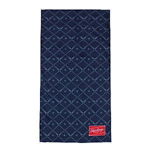 Rawlings Multi-Functional Face, Neck and Head Gaiter - Graphite Crossed Bats