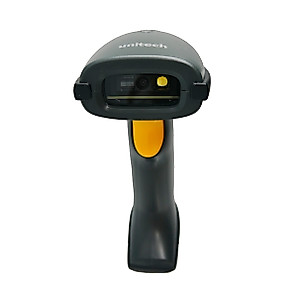 UNITECH America 2D Imager Barcode Scanner, USB Cable, Plug and Play, Gooseneck Stand/Cradle, Black, Read 3mil barcodes, PDF417, QR Code, Data Matrix, Aztec Code, IP54, 1.5M Drop, MS838-2UCB0S-SG