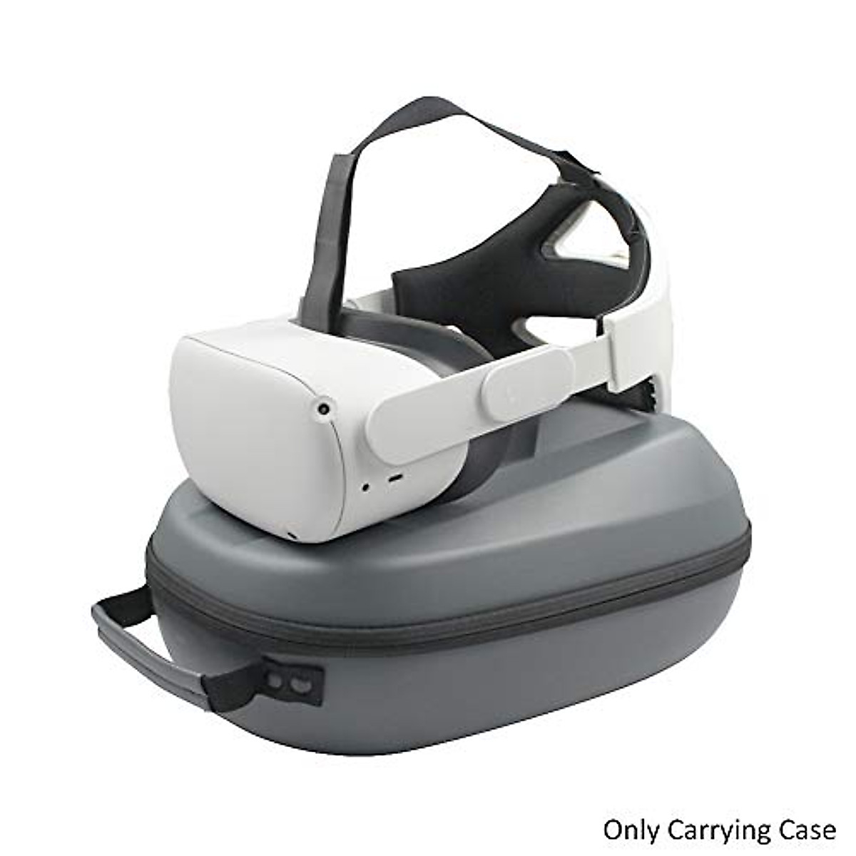 Dengofng Carrying Case for VR Gaming Headset,Carrying Case for VR Headset Accessories Portable Travel Storage Bag with Zipper(Gray)