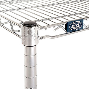 Nexel Chrome Wire Dunnage Rack, 24"W x 14"D x 14"H