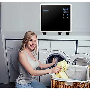 SantiCleana Ozone Laundry Washer System - 2 Outlets! - Stainless Sprayer - Black Hose