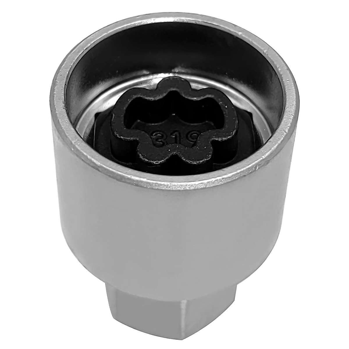 ZKTOOL 319 Anti-Theft Screws Removal and Install Socket Sleeve for Mercedes Benz,Wheel Lock Removal Kit Wheel Lock Key Lock Nut Removal Tool.