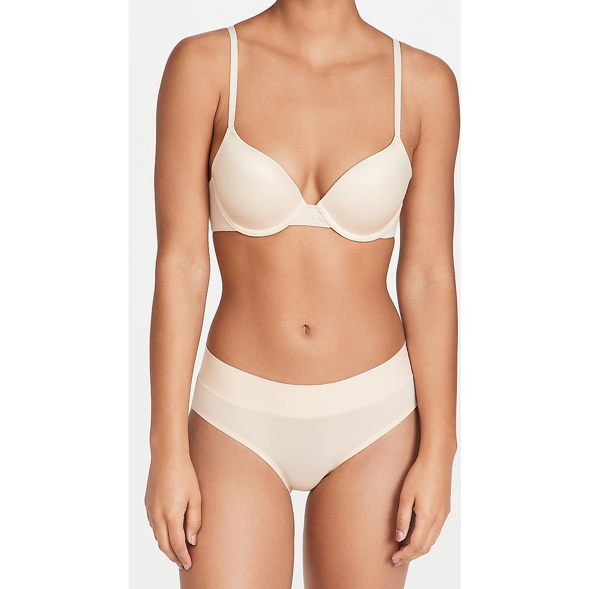 Wacoal Women's at Ease Hipster Panty, Sand, 2X-Large