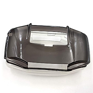 TPU Protective Case Shell Cover for GBA Gameboy Advance Replacement Transparent Black