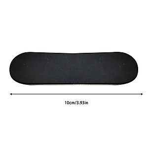 Kumprohu Fingerboard Grip Tape - 30x100mm Black Fingerboard Foam Grip Tape | Non-Slip Skateboard Foam Tape Stickers Adhesive Finger Board Tape for Most Fingerboards