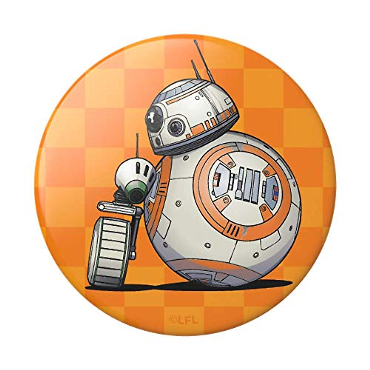PopSockets PopGrip: Swappable Grip for Phones & Tablets - Star Wars - BB-8 & D.O.