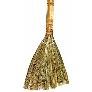 Bright Bay Vietnamese Straw Broom, 40Inch Tall