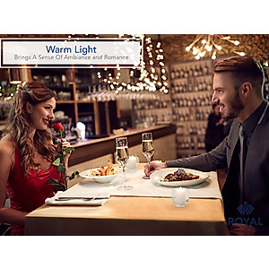 Royal Imports Votive Candle, Unscented Ivory Wax, Box of 36, for Wedding, Birthday, Holiday & Home Decoration (15 Hour)