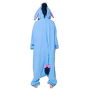 SAZAC Eeyore Kigurumi - Onesie Jumpsuit Halloween Costume (Adults)