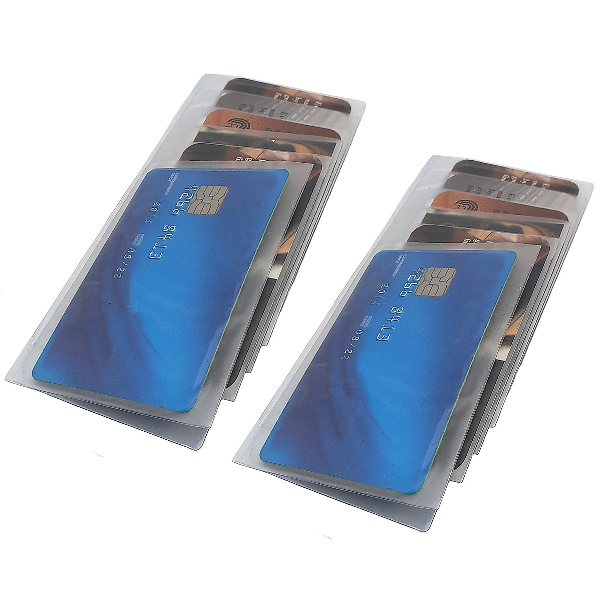 Set of 2 Clear Premium Quality Checkbook Wallet Insert from AG Wallets