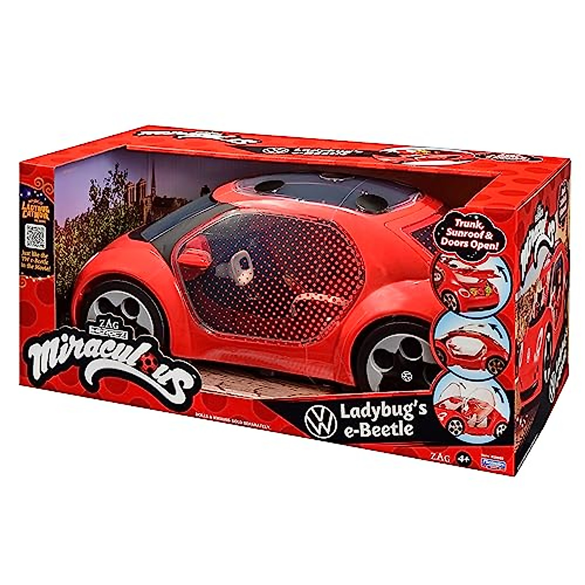 Miraculous Volkswagen e-Beetle Vehicle by Playmates Toys