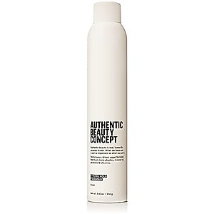 Authentic Beauty Concept Strong Hold Hairspray | Long-Lasting Control & Shiny Finish | Fast-Drying Formula | Heat Protection | All Hair Types | 9.10 oz.