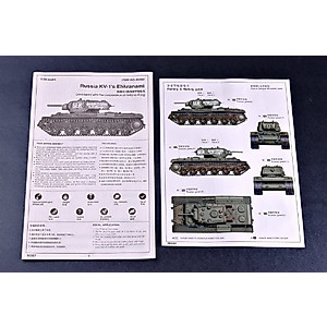 Trumpeter 1/35 Soviet KV1's Ehkranami Tank