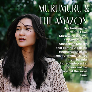 natura - Ekos Murumuru Restoring Conditioner - Anti-Damage - Hair Detangler & Moisturizer - Combat Dryness - Vegan Hair Care - Brazilian Beauty Secrets - Personal & Self Care - 10.1 fl oz (300ml)