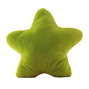 zhidiloveyou Star Pillow Plush Green, Stuffed Star Shaped Pillow Cute Toy for Kids, 15.7 inch