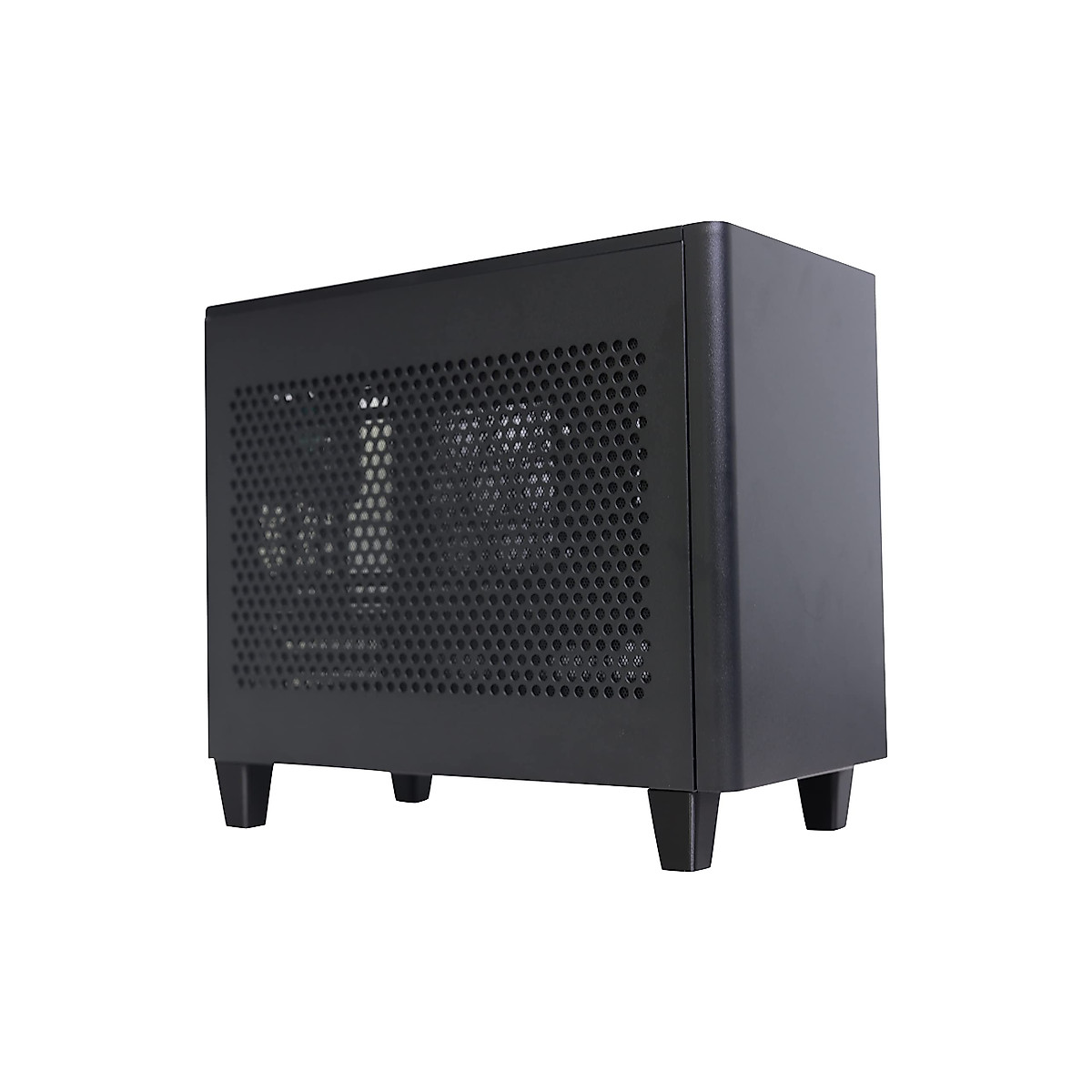 SplashNColor NR200 NR200P Taller Feet Extended Height Compatible with Cooler Master NR200 NR200P Q300L Mini-ITX Pc Cases, Q300L NR200 Case Feet, Cooling Risers Attachment 4-Pack, Black