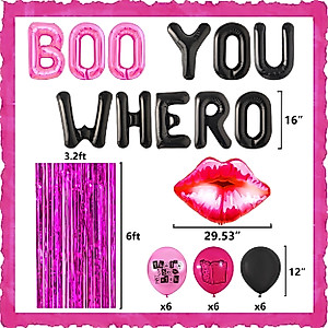 LaVenty Mean Girls BalloonParty Decoration Thats Fetch Balloons Burn Book Banner Y2K Party Supplies