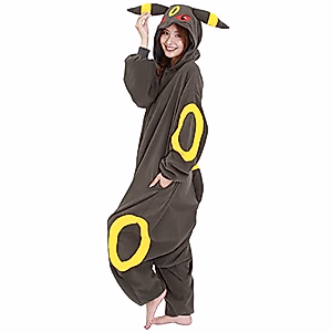 SAZAC Kigurumi - Pokemon - Umbreon - Onesie Jumpsuit Halloween Costume