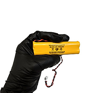 E1021R All Fit EJW-NI-CAD D-AA650Bx4 BYD D-AA650B 4.8v 650mah Ni-CD AA Battery Pack Exit Sign Emergency Light Fire Exit