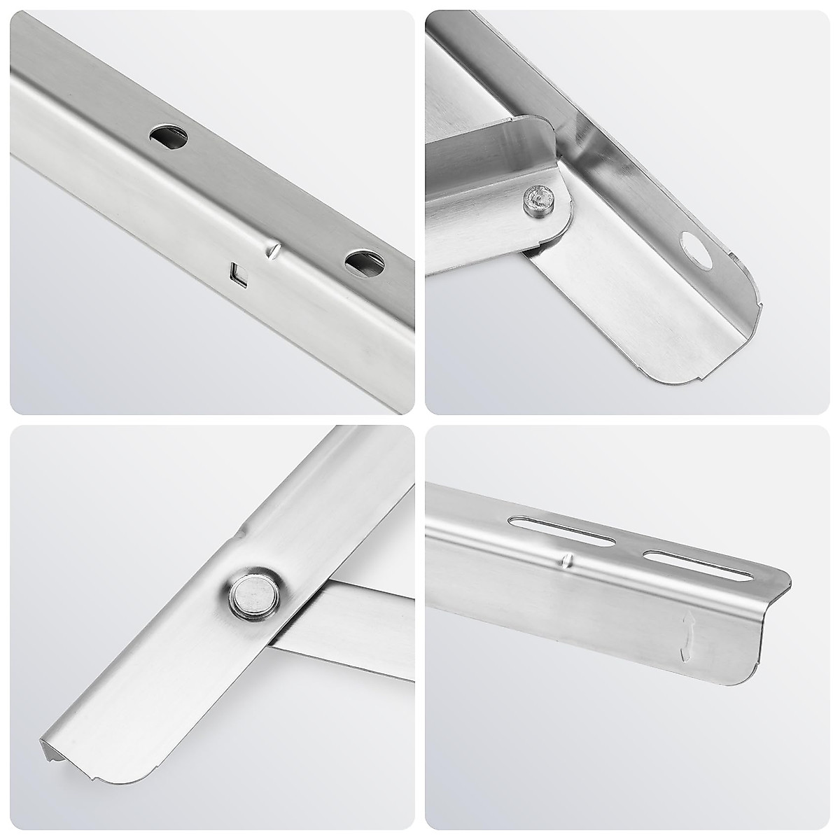 Mounting Bracket for 9000-30000BTU Condenser Ductless Mini Split Air Conditioner Heat Pump Systems, Support Condenser up to 450 lbs, Rust Free Stainless Steel