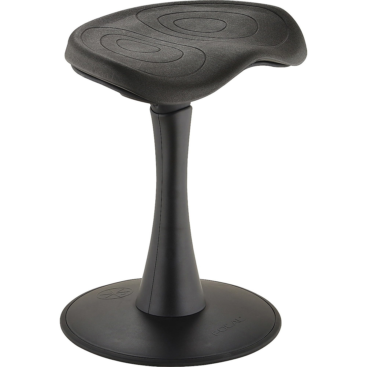 Safco Products 2271BL Fidget Active Stool, 18", Black