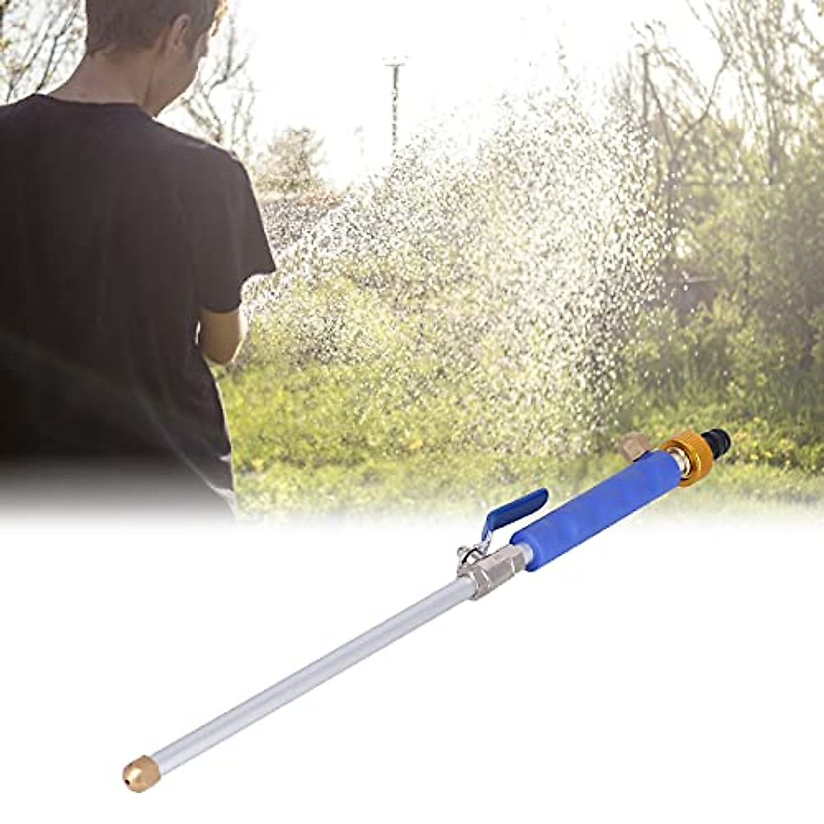 Uxsiya Window Cleaning Sprayer, Pressure Washer Washing Tool Garden Car for Floating Boats