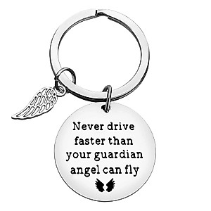 Sweet 16 Gift for for Girls Daughter Niece Sweet 16 Guardian Keychain 16th Birthday Gift Jewelry New Drivers Gift keychain Gift for Daughter Niece Women New Drivers Jewelry Birthday Gift Keychain