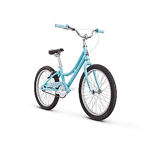 Raleigh Bikes Jazzi 20 Kids Cruiser Bike for Girls Youth 4-8 Years Old