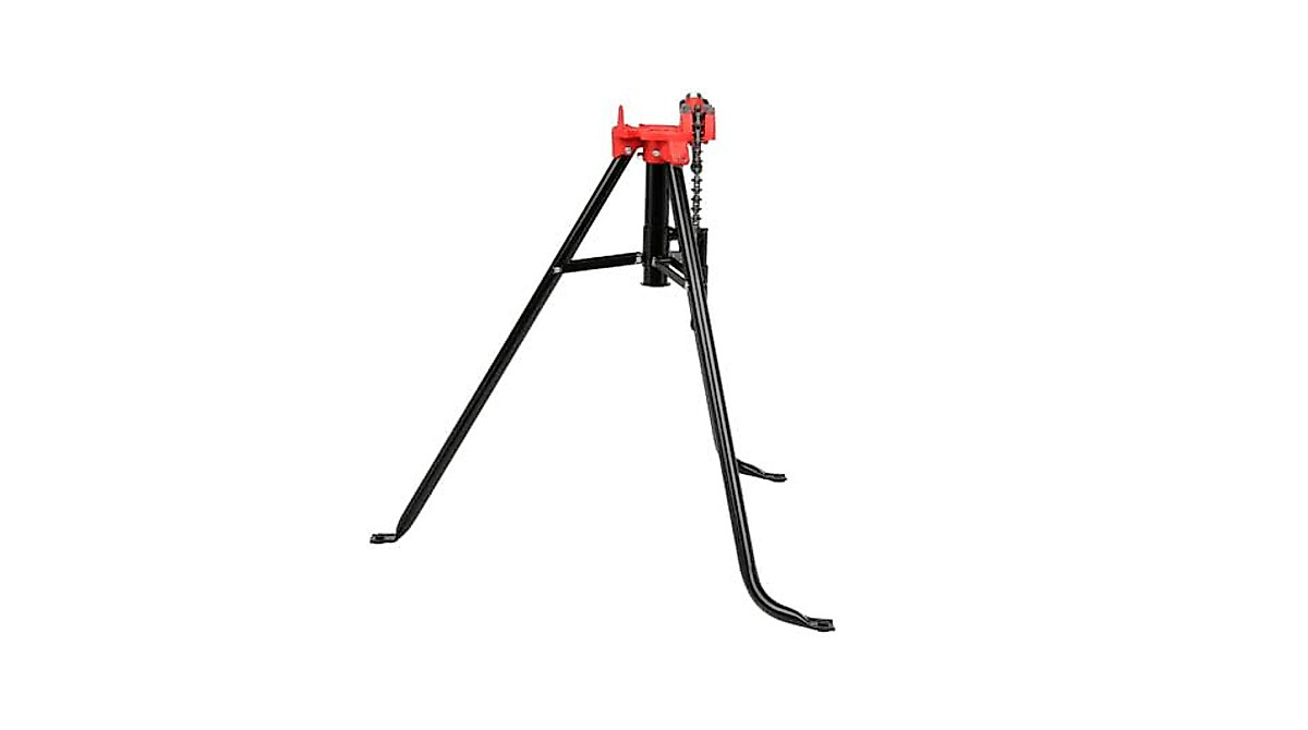 RIDGID 36278 Model 460-12 Portable TriStand Chain Vise with Integrated ...