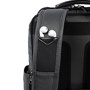 Travelpro Crew Executive Choice 3 Slim Backpack fits up to 15.6 Laptops and Tablets, Men and Women, Water-Resistant, Titanium Grey