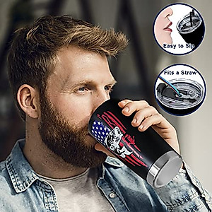 Fishing Gifts For Men - 20oz Fishing Tumbler Gifts for Fishermen - Birthday Gifts for Dad from Daughter - Cool Christmas Gifts For Husband - I Would Rather Be Fishing Tumbler with Lid, 1 Piece