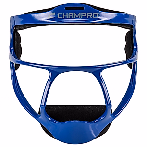 CHAMPRO Rampage Ultralight Softball Fielders Mask, ROY, Adult