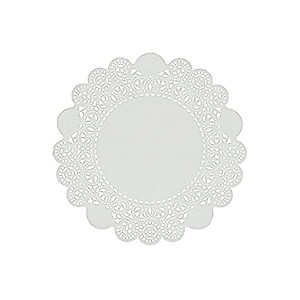 Royal 6 Inch Disposable Paper Lace Doilies, Package 1000