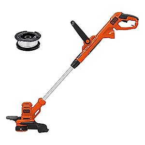 BLACK+DECKER String Trimmer with Auto Feed, Electric, 6.5-Amp, 14-Inch (BESTA510)
