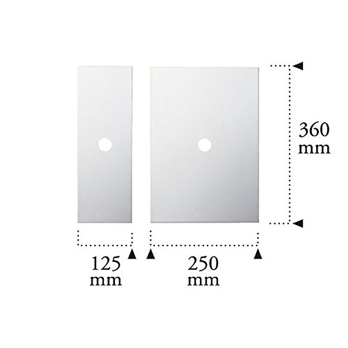 Snow Peak CK-025 Stainless Steel Box, Half Unit