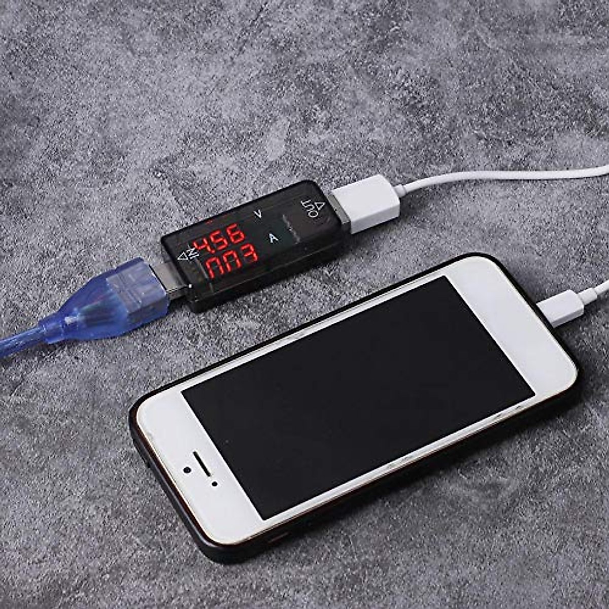 Taidda USB Tester, Multimeter Charger USB Tester USB Color LCD Voltmeter Ammeter Current Meter Multimeter Charger USB Tester for Most Applications2#