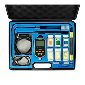 Apera Instruments WS200 Fluoride/pH/Conductivity 7-in-1 Portable Meter Kit