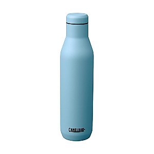CamelBak Horizon 25oz Water Bottle - Insulated Stainless Steel - Wine Compatible - Leak Proof - Dusk Blue
