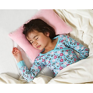My First Premium Memory Foam Kids Toddler Pillow with Pillowcase, Pink, 12" x 16"