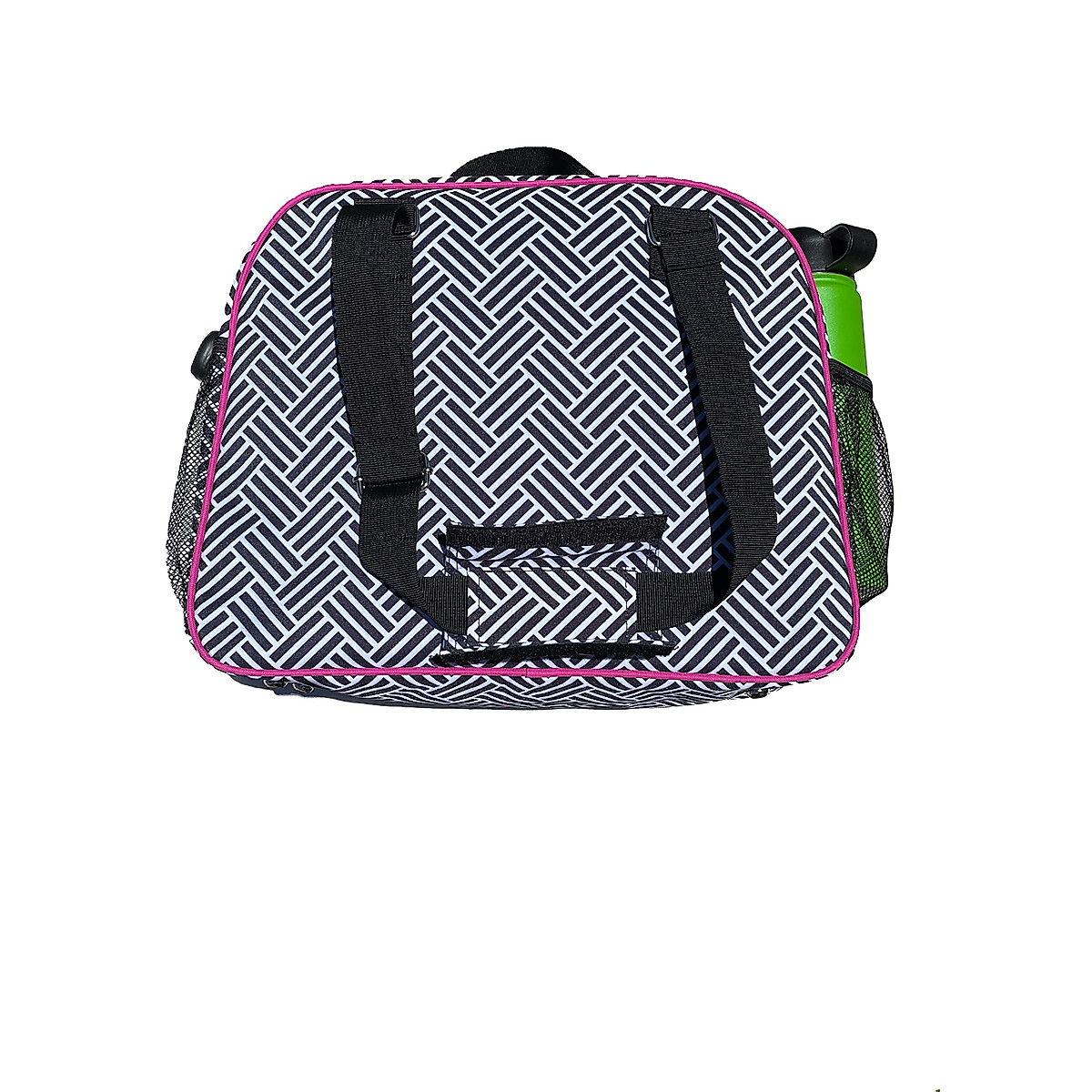 Pickleball - "Unrivaled" - Designer Women's Premium Side-Pocket Duffle Bag | Made Exclusively For Pickleball! | Includes a fitted a "paddle case" specifically designed to store and protect your pickleball paddles.