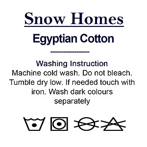 snowhomes 800-Thread Count 4-Pcs Bed Sheets 100% Egyptian Cotton Bedding Set Chocolate Full Size Sheets, Long Staple Cotton Fitted Sheet with Pillowcase, Fits Mattress Upto 16" Deep Pockets