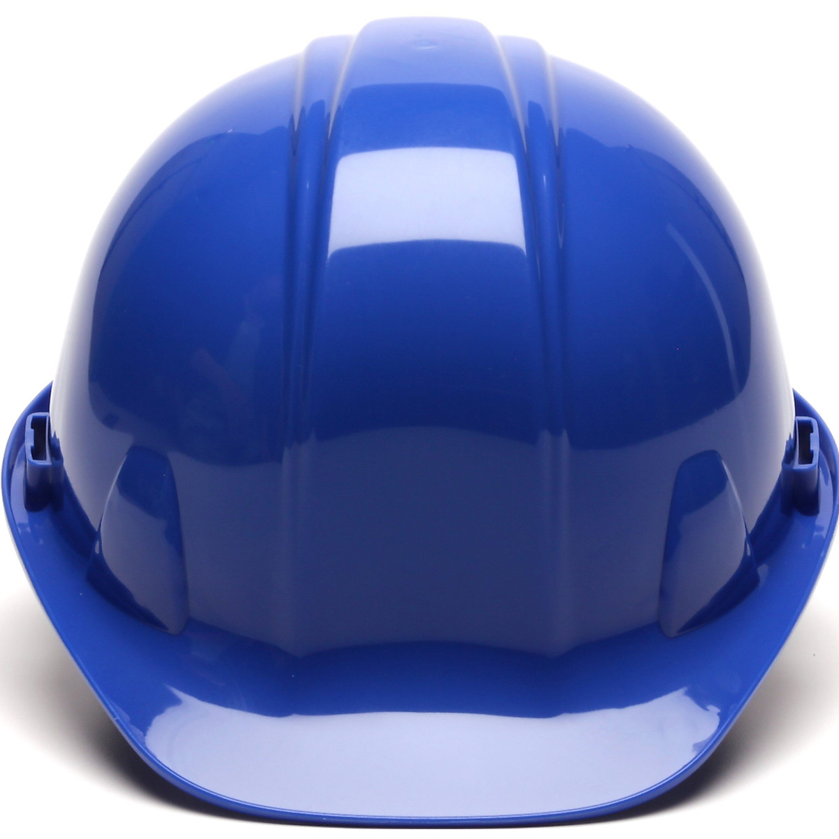 Pyramex Safety Cap Style 4 Point Ratchet Suspension Hard Hat with Rain Trough - Comfortable Low Profile Design, Blue, One Size (HP14160)