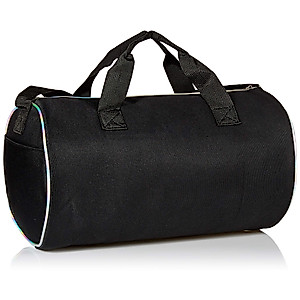 Holographic Dance Duffle Bag for Girls, Kids Travel Bag with Adjustable Carry on and Handy Pouch, Dance Accessories for Girls, Teens - 16 L