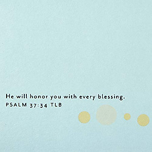 Hallmark DaySpring Religious Birthday Card (Blessings On Your Birthday)