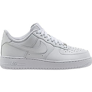 Nike mens Air Force 1 Low shoes, Gym Red/Wolf Grey/White, 8.5