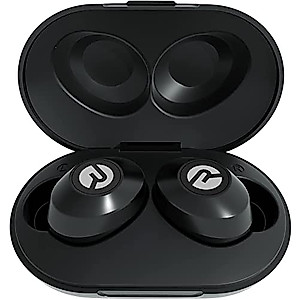 Raycon The Everyday Bluetooth Wireless Earbuds with Microphone- Stereo Sound in-Ear Bluetooth Headset True Wireless Earbuds 32 Hours Playtime (Matte Black)